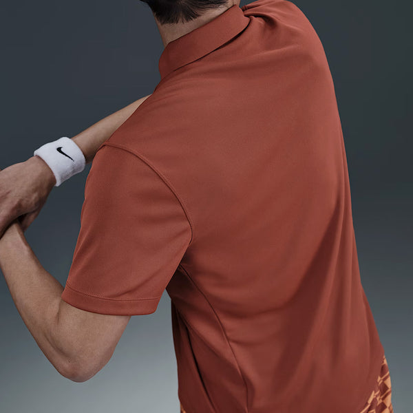 Nike Men's DriFit Solid Polo - Mars Stone – Merchant of Tennis