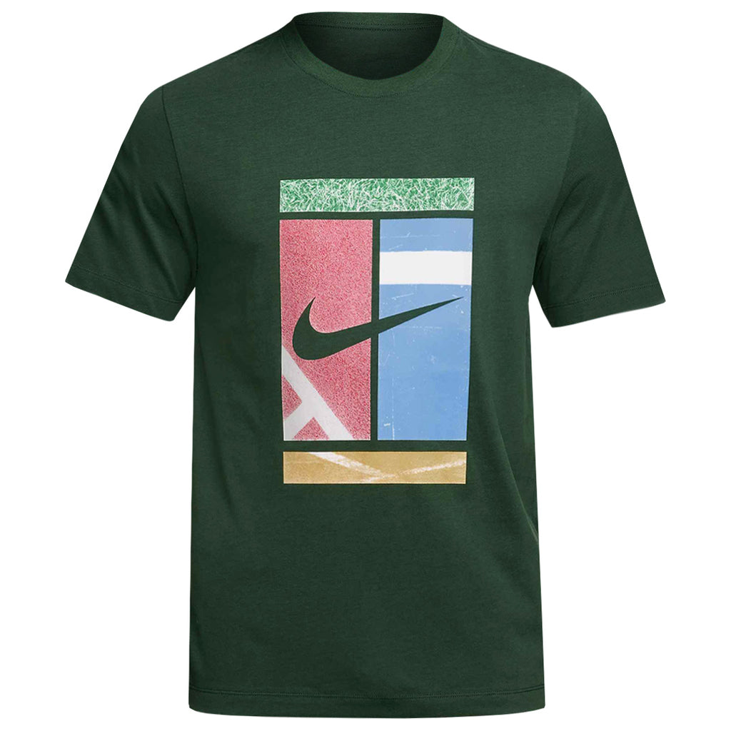 Nike Men's Court Tee - Fir – Merchant of Tennis – Canada's Experts