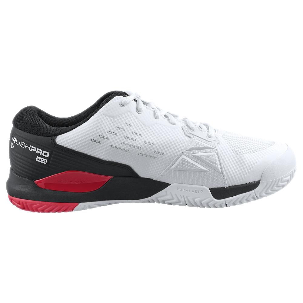 Wilson Men's Rush Pro Ace - White/Poppy Red – Merchant of Tennis