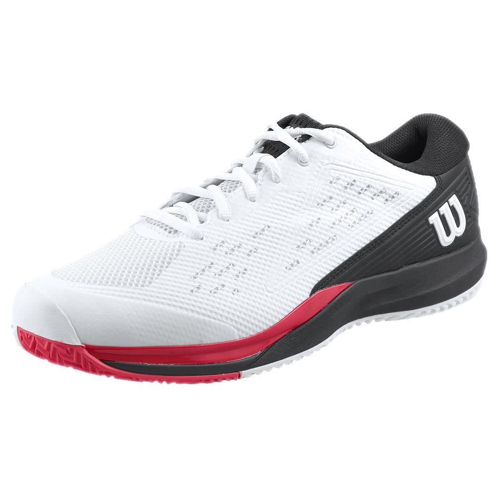 Wilson Men's Rush Pro Ace - White/Poppy Red – Merchant of Tennis